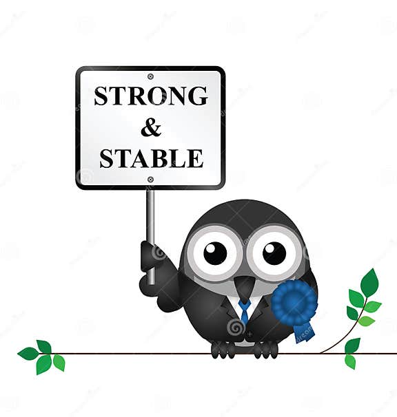 Fuerte y estable ilustración del vector. Ilustración de ilustraciones ...