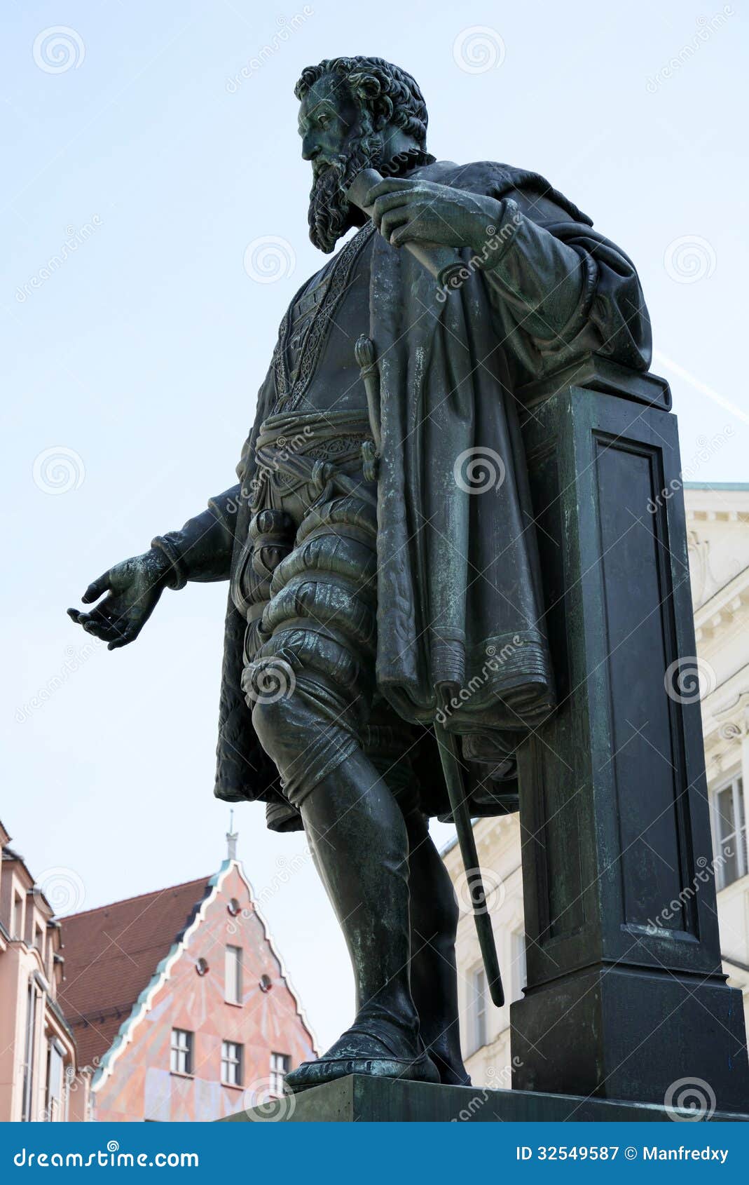 Fugger Sculpture stock image. Image of antique, ancient - 32549587