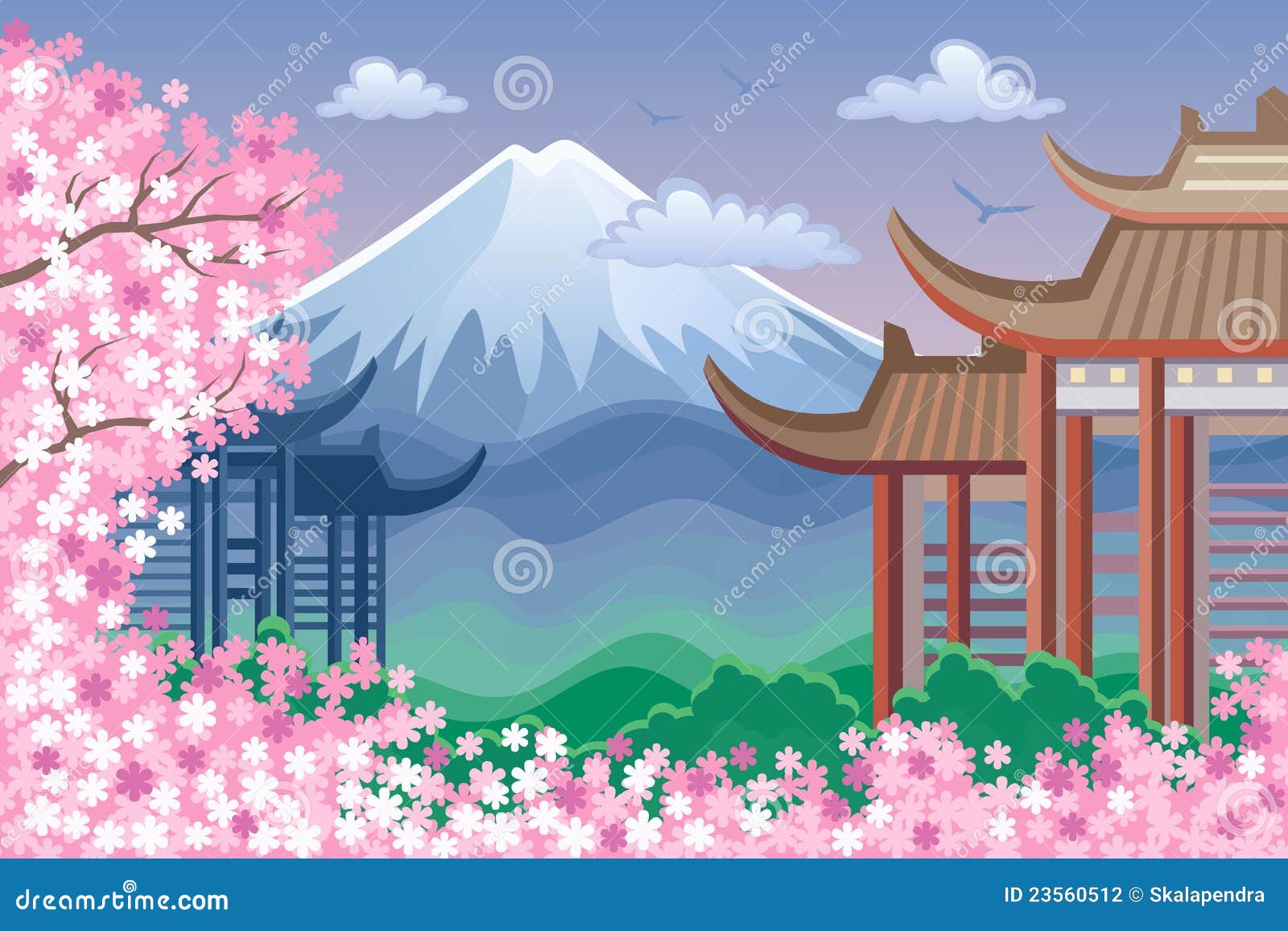 Mt Fuji Cartoons, Illustrations & Vector Stock Images - 28901 Pictures ...