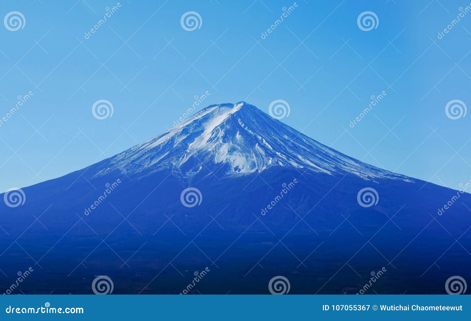 Fuji Mountain Bright View stock image. Image of japan - 107055367
