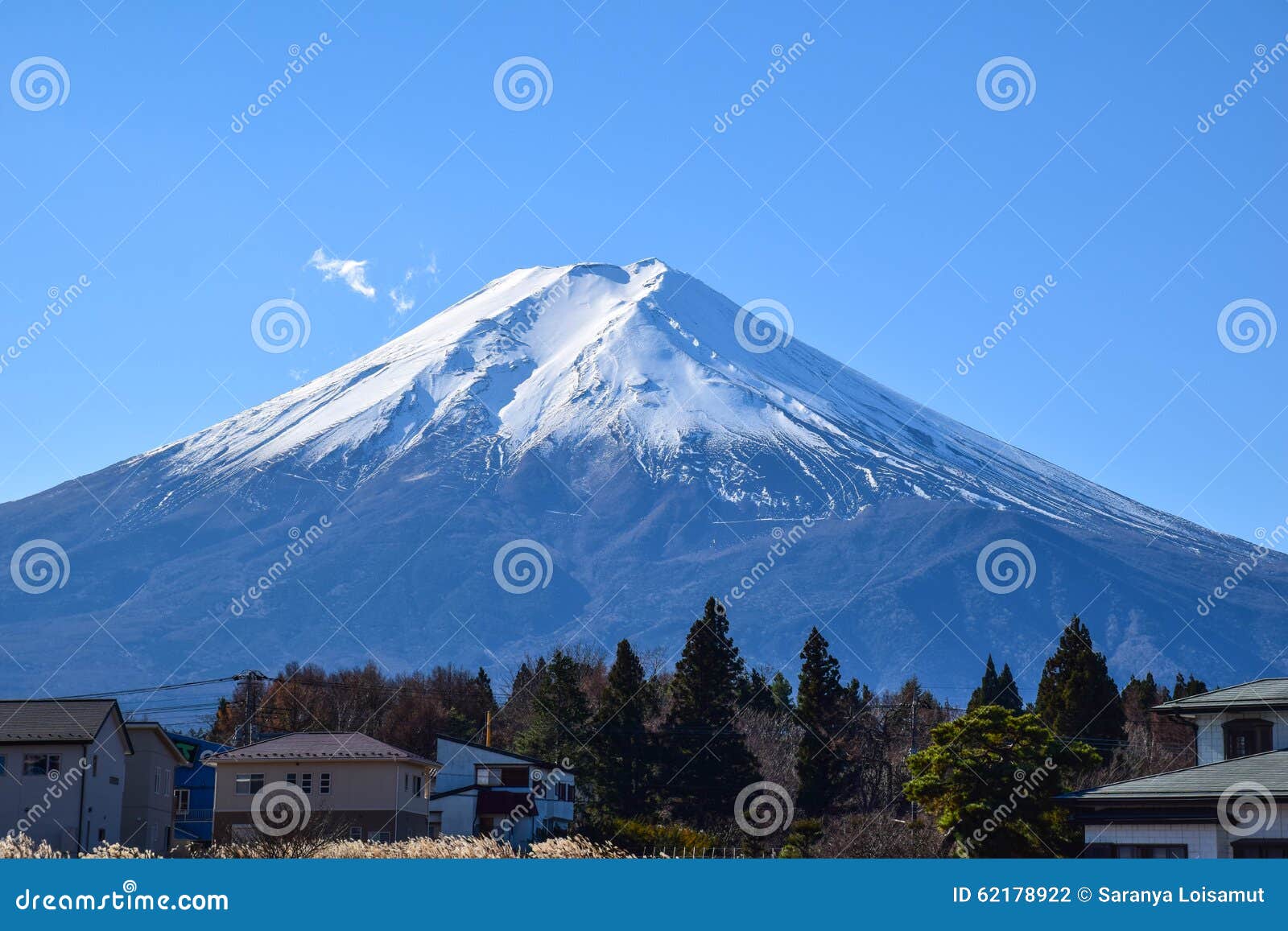 Fuji mountain in Japan stock photo. Image of unesco, landscape - 62178922