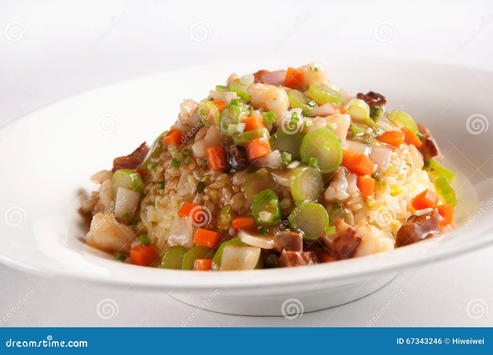 Fujian Stir-Fried Rice stock photo. Image of fried, stir - 67343246