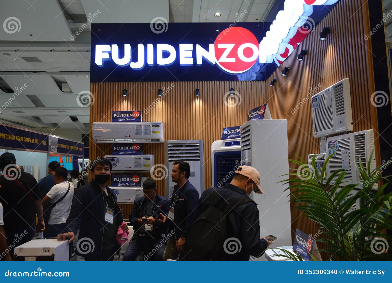 Fujidenzo Booth at Philconstruct Expo in Pasay, Philippines Editorial ...