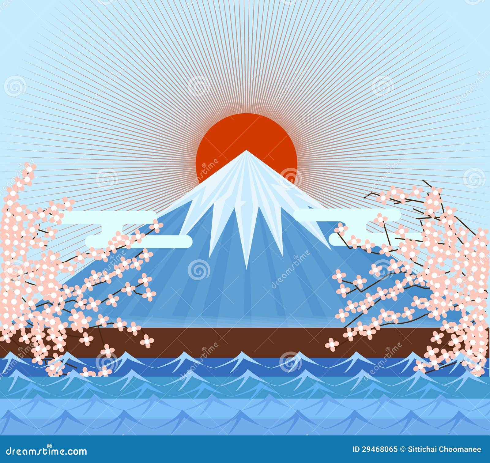 Fujiyama Stock Illustrationen, Vektors, & Klipart – (662 Stock ...