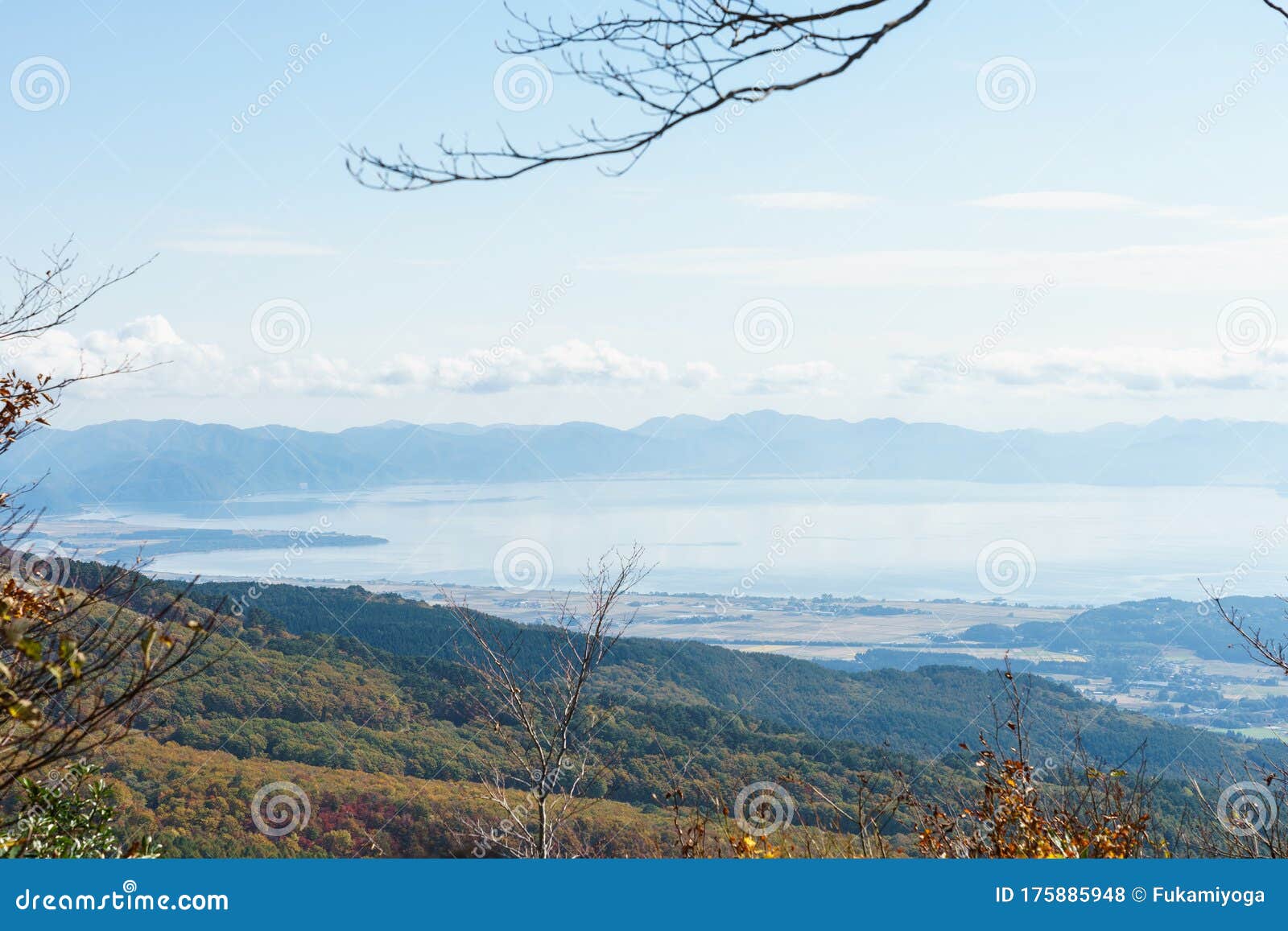 Fukushima Sightseeing Area in Japan Stock Photo - Image of tree ...