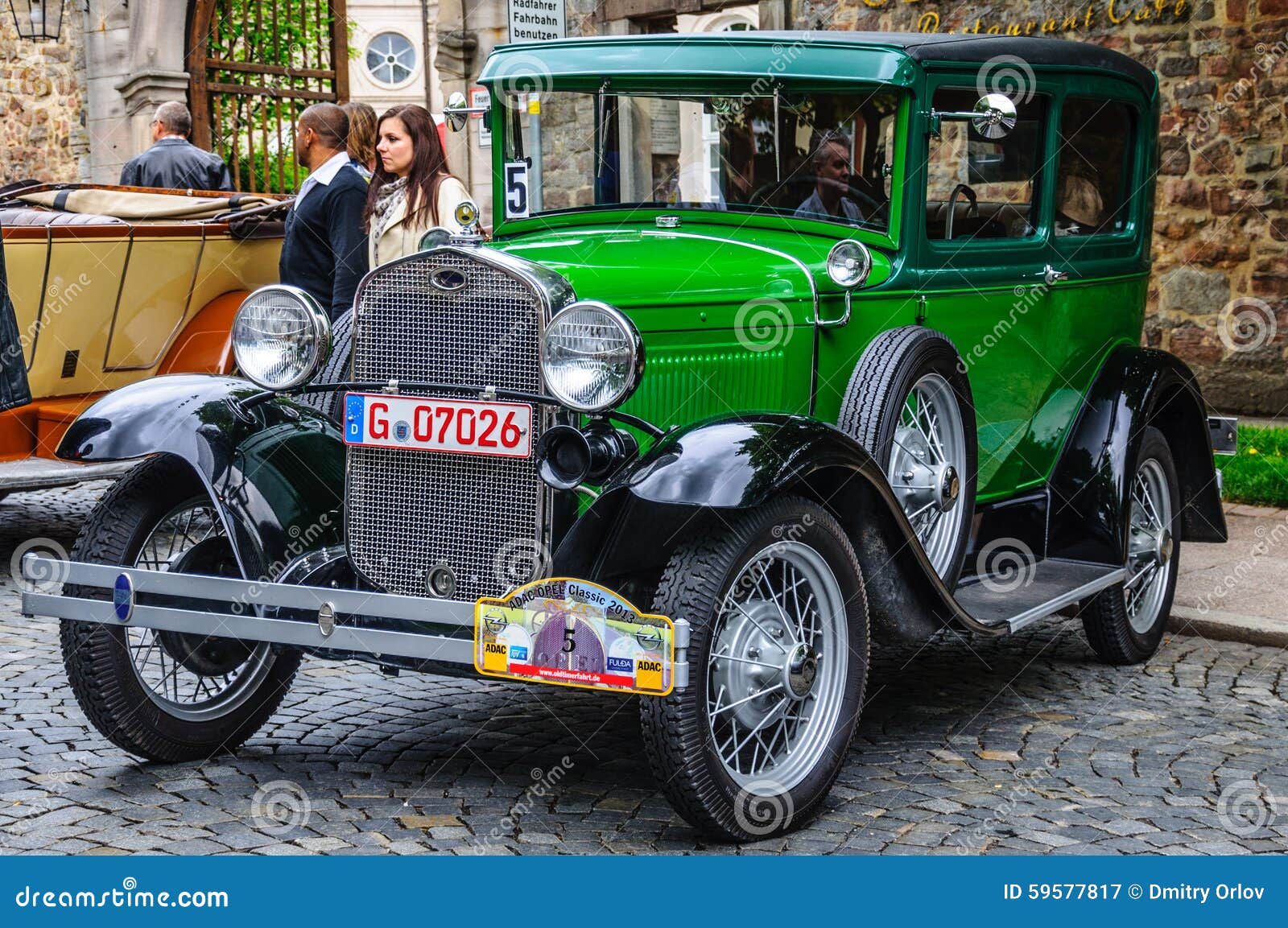 FULDA, GERMANY - MAI 2013: Ford Model a a-Model Coupe Retro Car ...