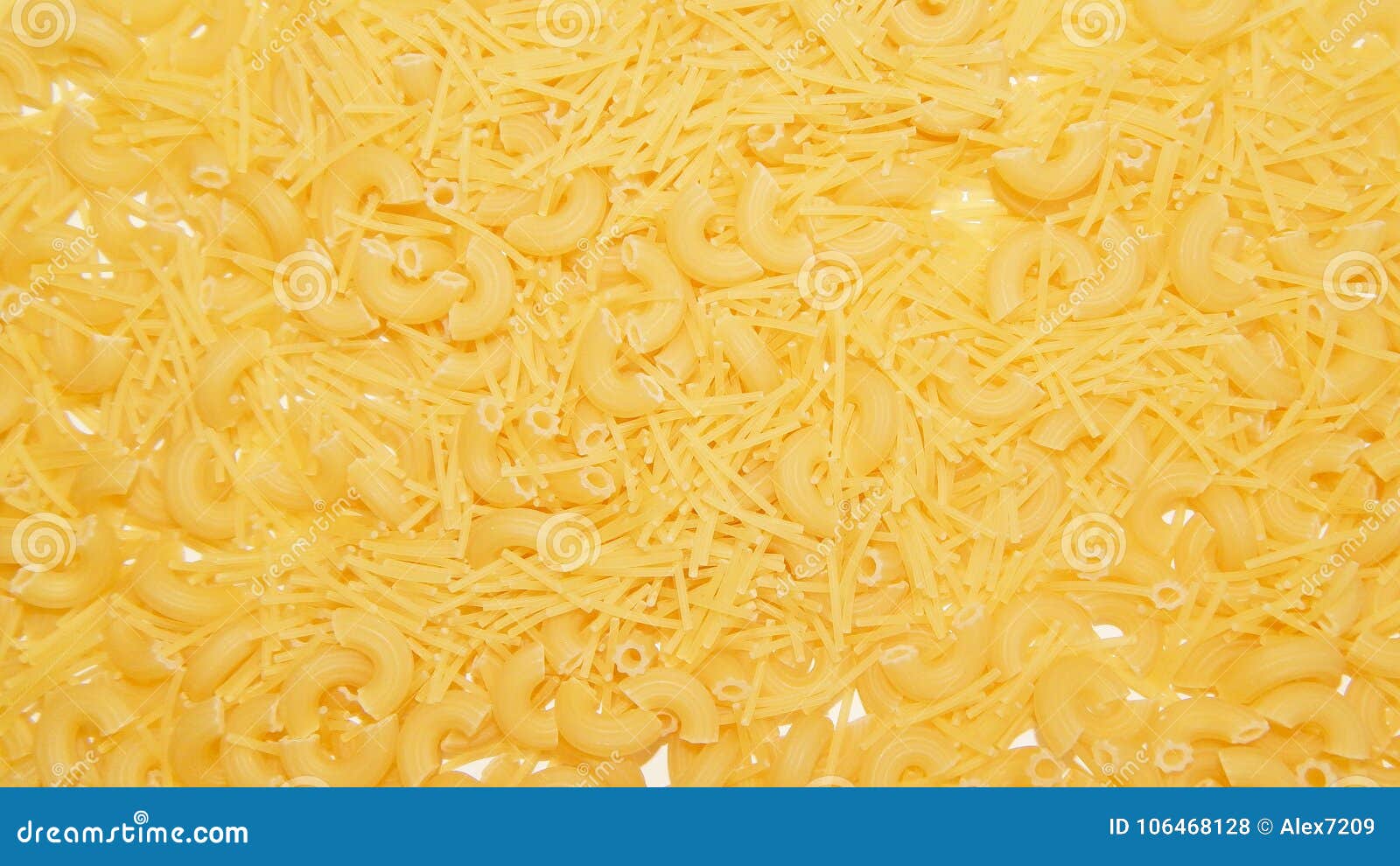 Macaroni pasta texture stock photo. Image of full, pattern - 106468128