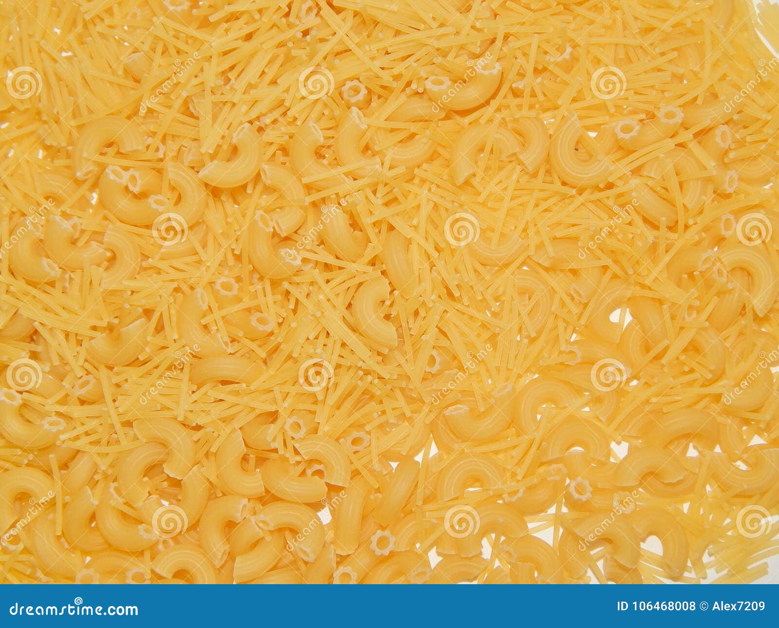 Macaroni pasta texture stock photo. Image of diet, food - 106468008