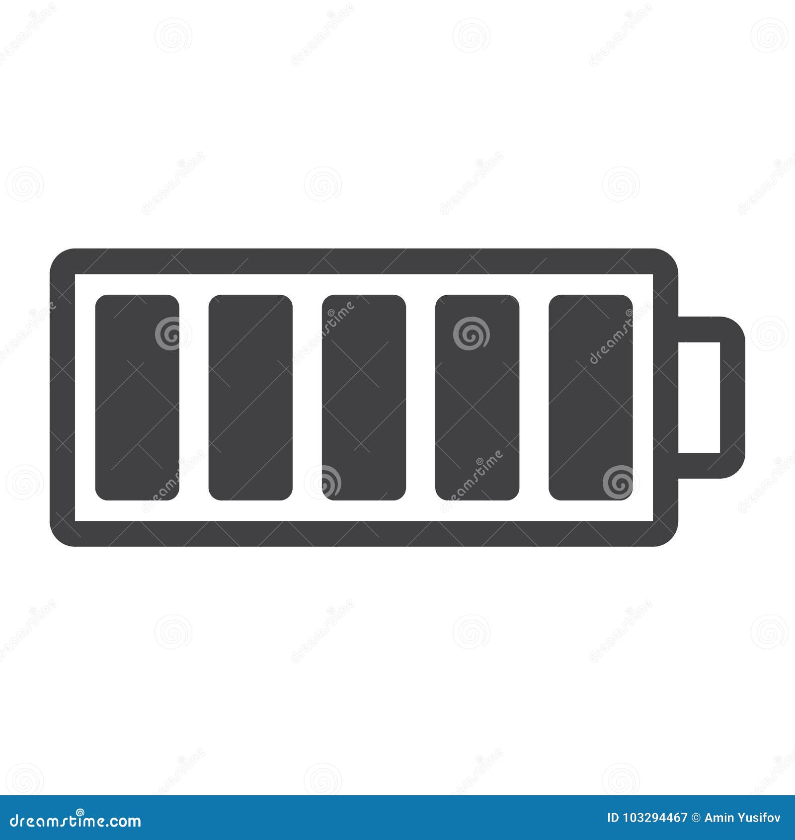Full Battery Line Icon, Web and Mobile, Energy Stock Vector ... Full Battery Line Icon, Web and Mobile, Energy Stock Vector ...