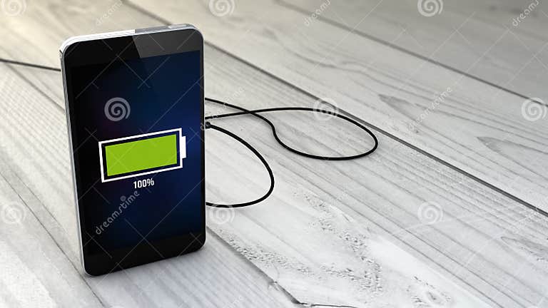 Full battery phone stock photo. Image of technology, connection - 59826448