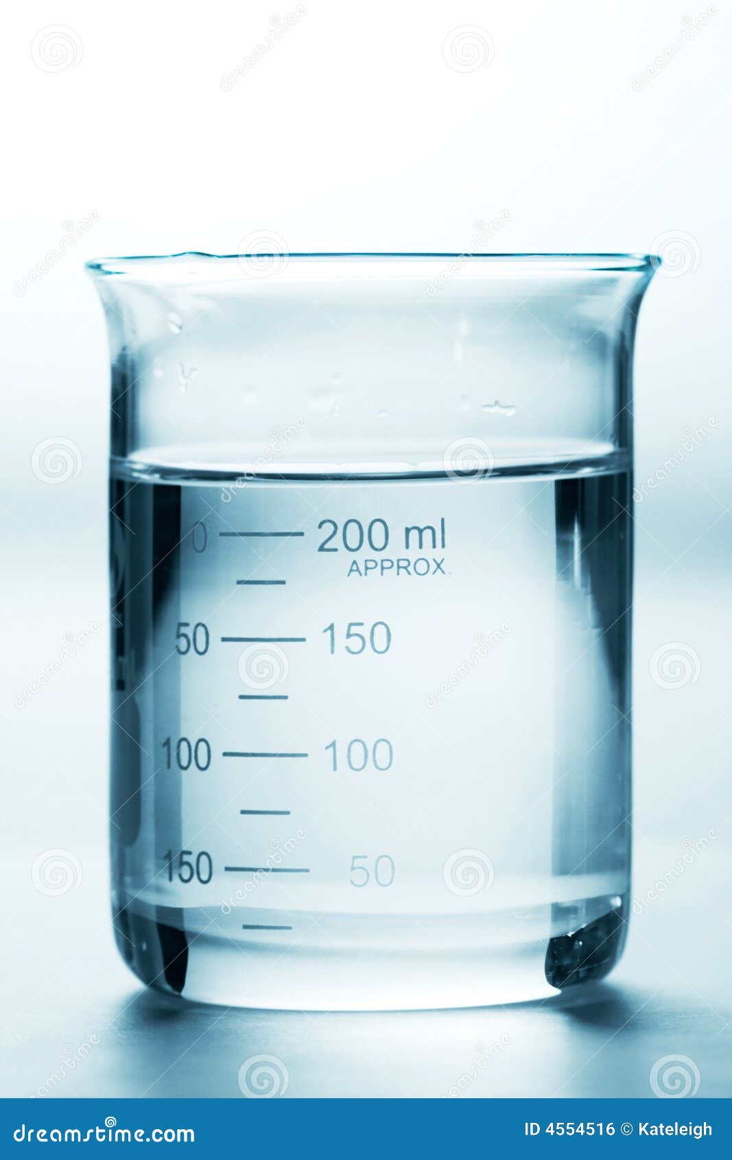 Full Beaker stock photo. Image of chemistry, clear, piece - 4554516