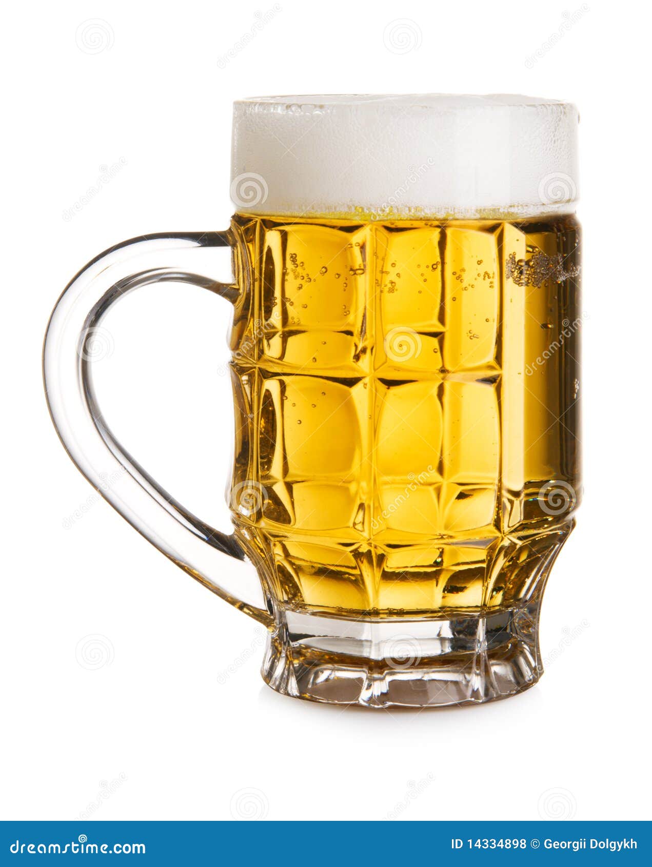 Full Beer Mug Royalty Free Stock Photos - Image: 14334898