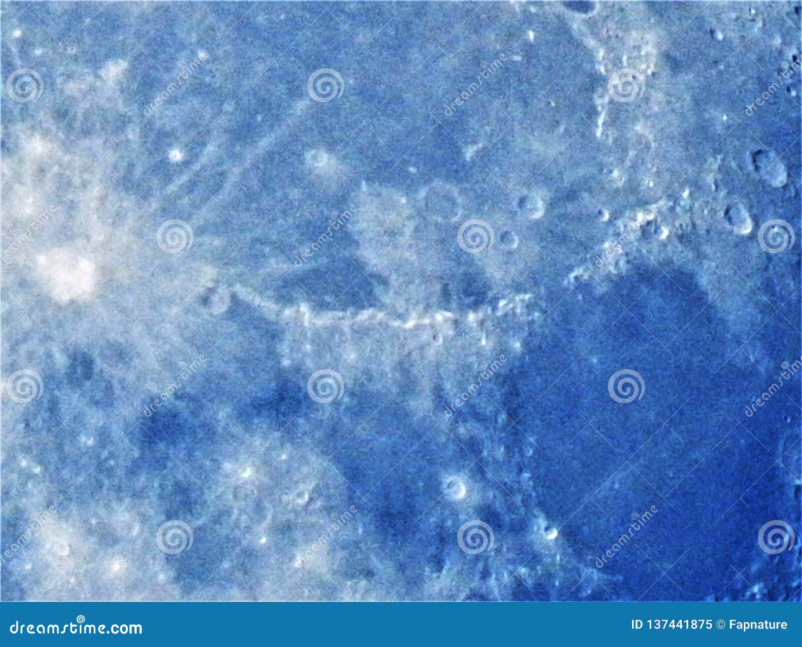 Full Blue Moon Surface in Colir Stock Image - Image of iphone ...