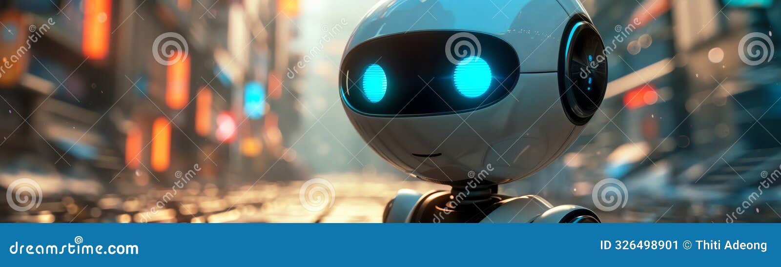 Full-body Android Pet Robot Cuddling with Kids, Affectionate Posture ...