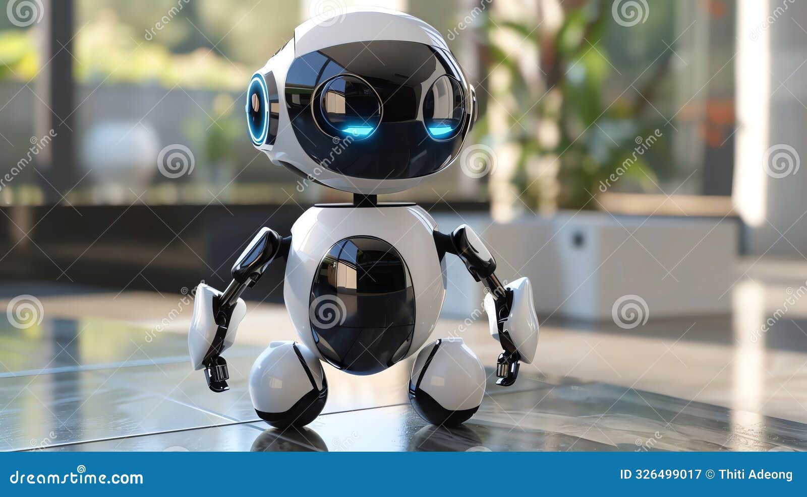 Full-body Android Pet Robot Teaching Language, Educational Support ...