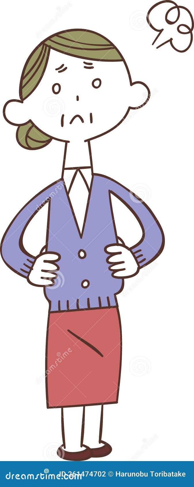 Angry Middle Eastern Man Fist Clenched And Raising Hand 2D Line ...