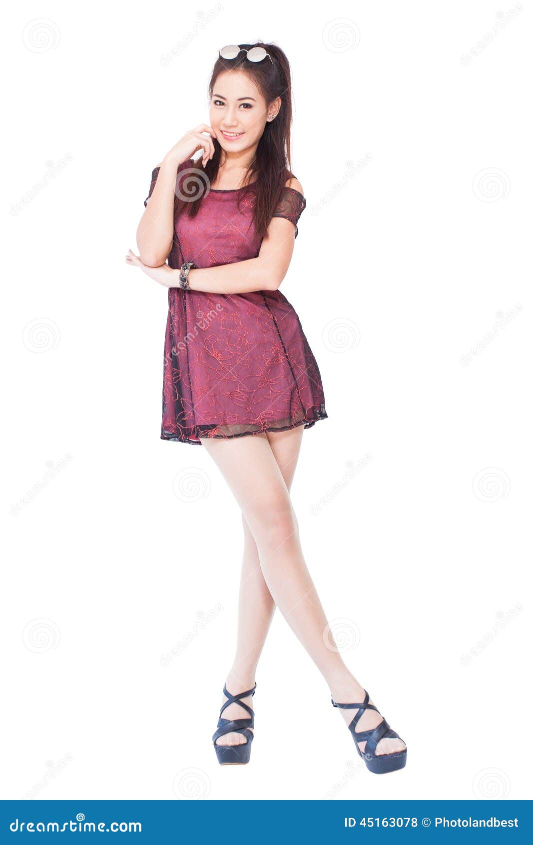 Full Body Beautiful Stylish Girl Stock Photo - Image of beautiful, pose ...