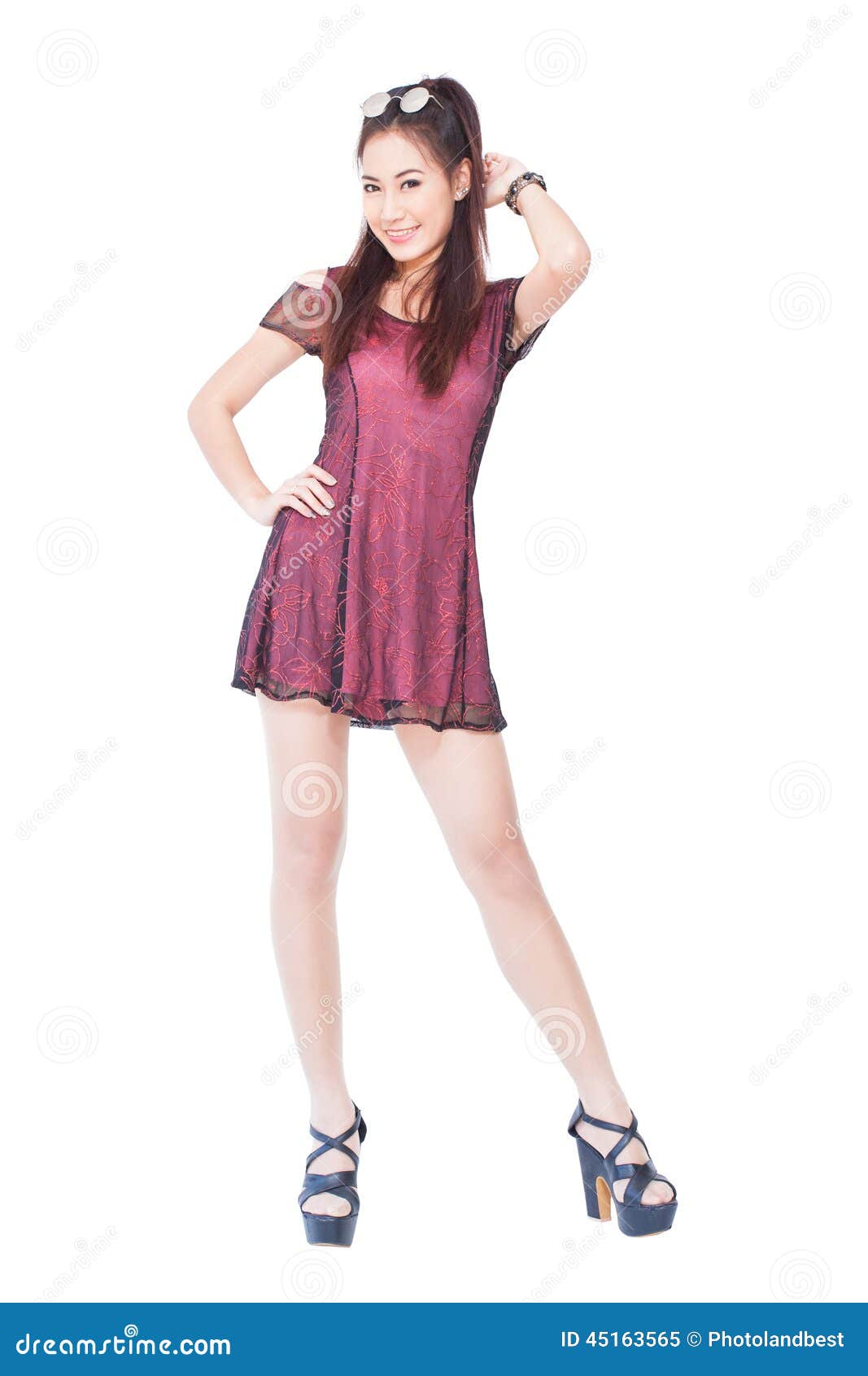 Full Body Beautiful Stylish Girl Stock Image - Image of pose, clothes ...