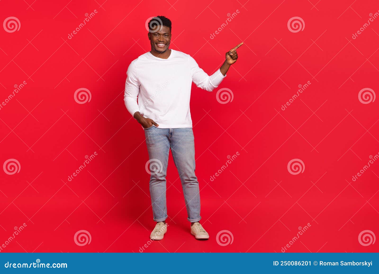 Handsome Short Haired Bearded Man Entering The Room Royalty Free Stock