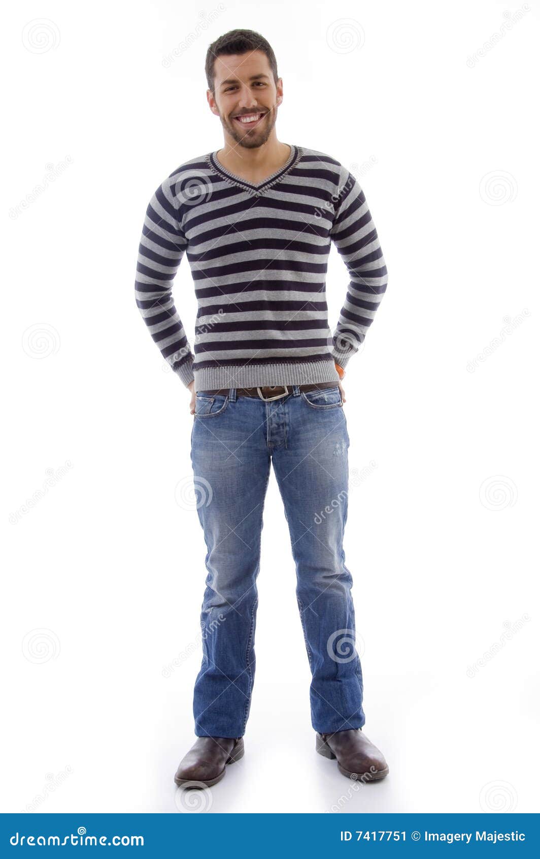 Full Body Portrait Pose of Standing Man Stock Image - Image of vertical ... Full Body Portrait Pose of Standing Man Stock Image - Image of vertical ...