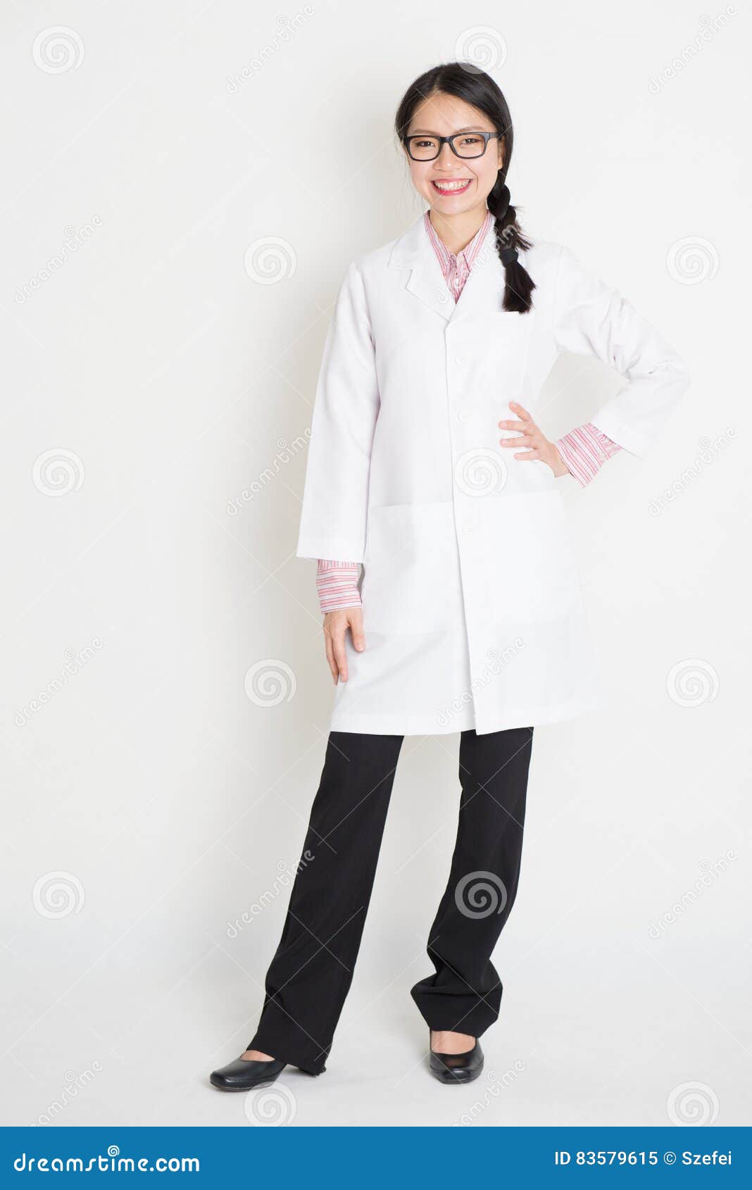 Full Body Young Female Scientist Portrait Stock Image - Image of person ... Full Body Young Female Scientist Portrait Stock Image - Image of person ...