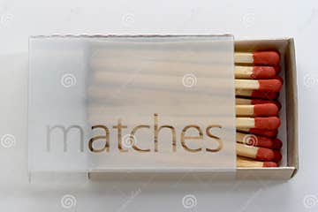 Full Box of Matches stock image. Image of matchbox, firestarter - 657155