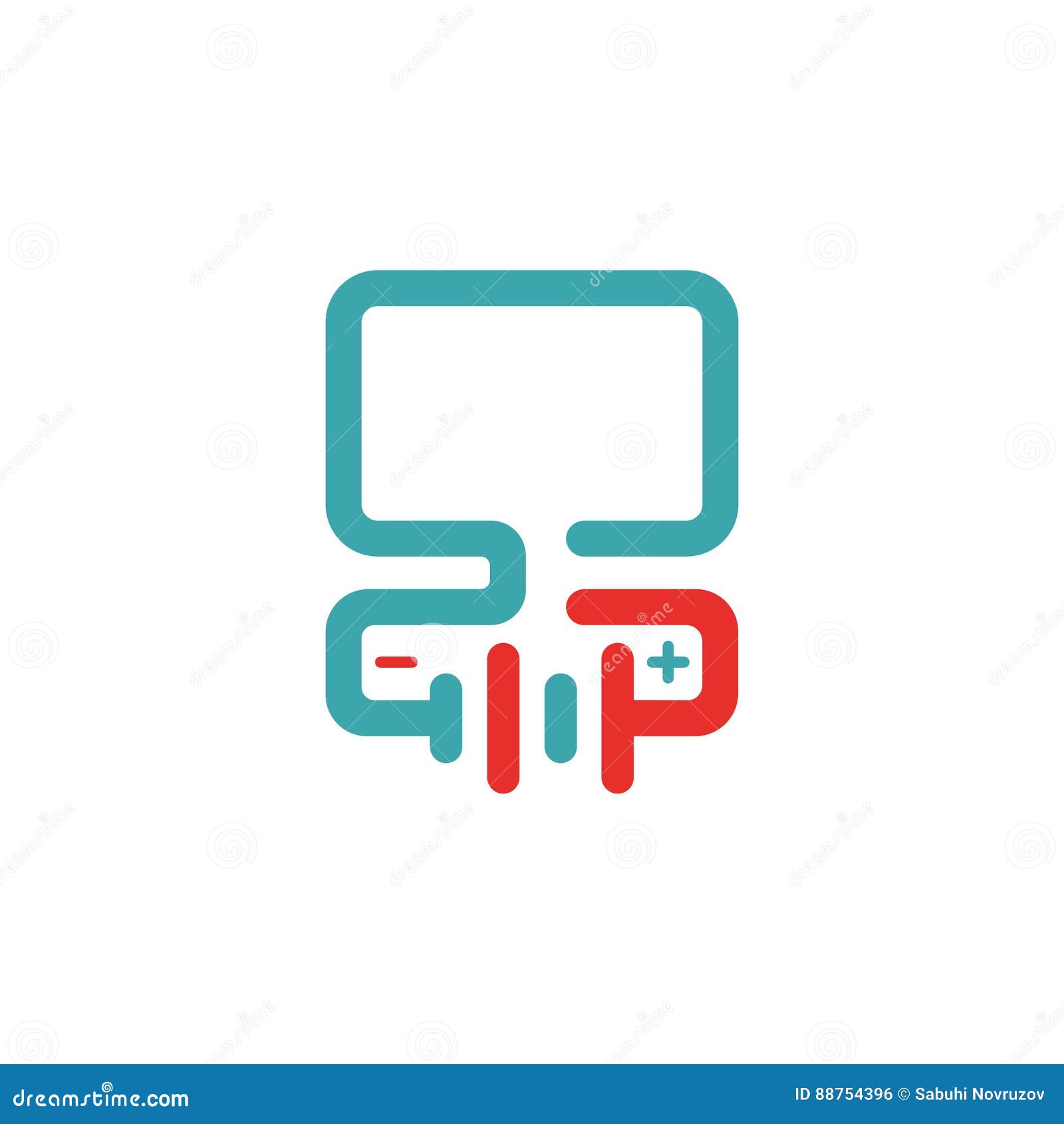 Full Charge Icon Vector Illusration. Stock Vector - Illustration of ...