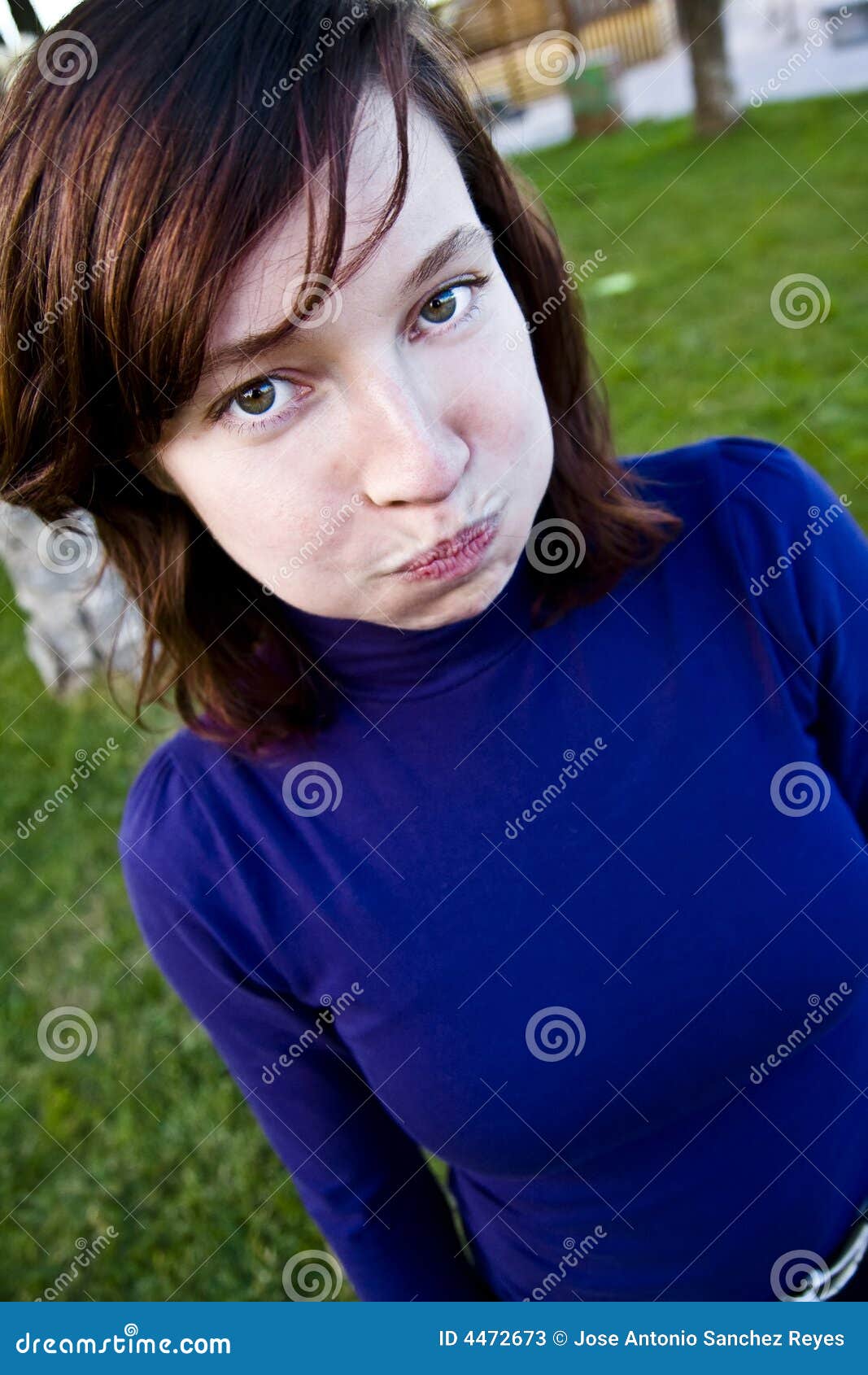 Full cheeks woman stock image. Image of cheerful, cheeks - 4472673