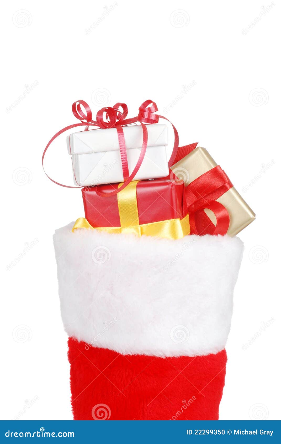 Full christmas stocking stock photo. Image of yellow - 22299350