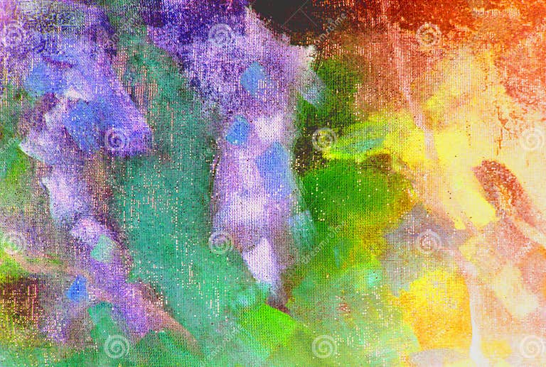 Full color abstract stock illustration. Illustration of crayon - 111196