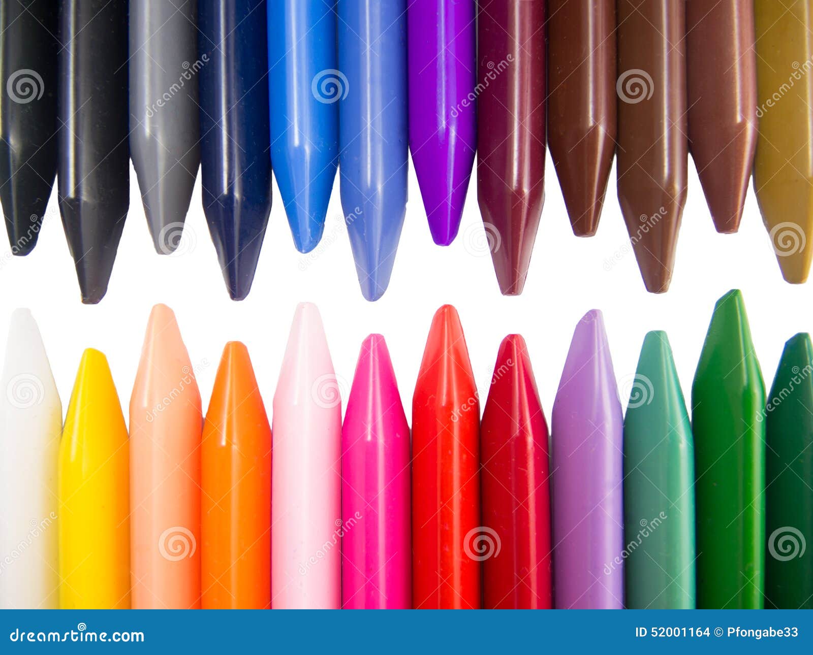 Full Color Crayon Head Teeth Stock Photo - Image of head, equipment ...
