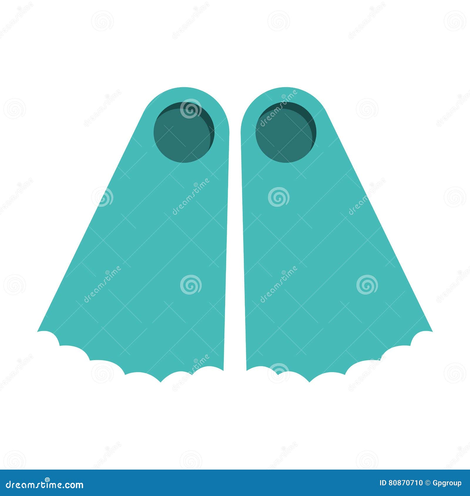 Man Diving In Full Suit With Hood, Rebreather And Twin Bottles Cartoon ...