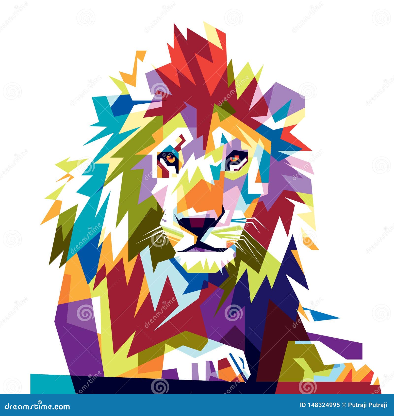 Color Lion Stock Illustrations – 18,146 Color Lion Stock Illustrations ...