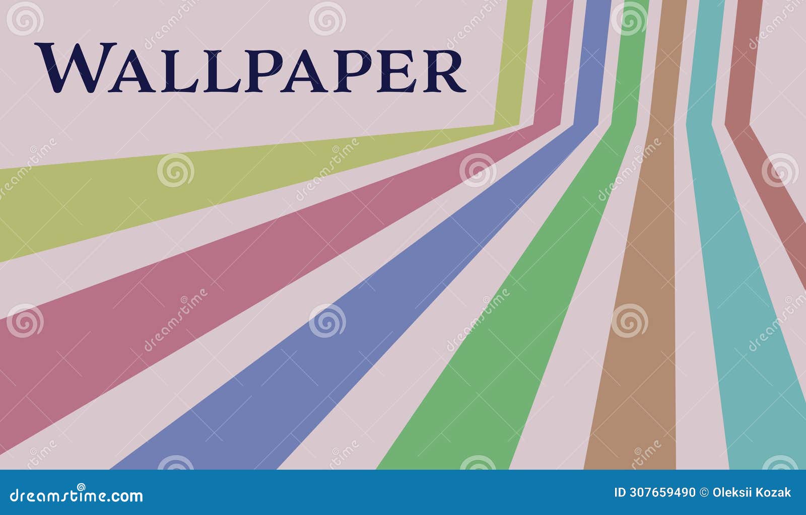 Full Color Straight Line with a Curve. Straight Lines of Different ...