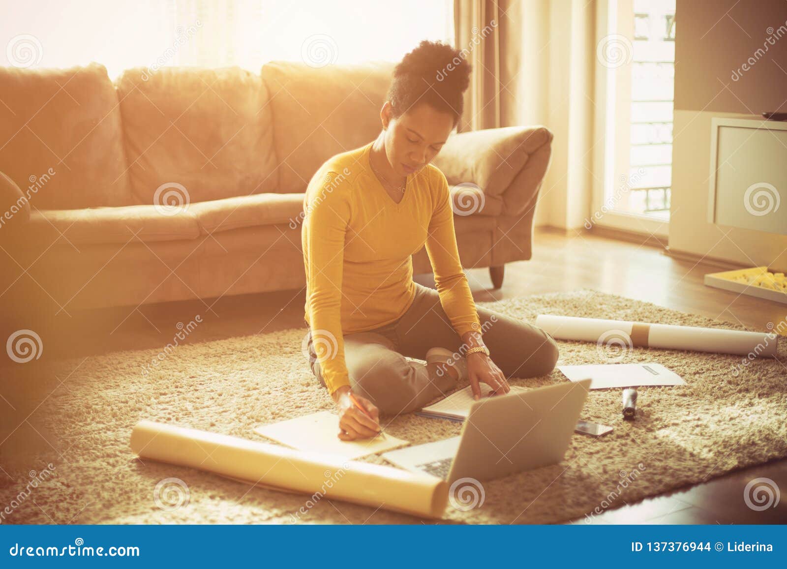 Full Commitment To Business Stock Photo - Image of copy, businesswoman ...