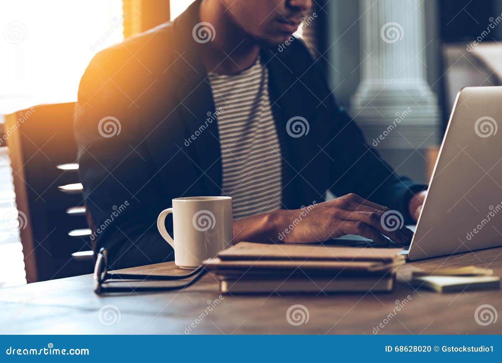 Full concentration. stock photo. Image of confidence - 68628020