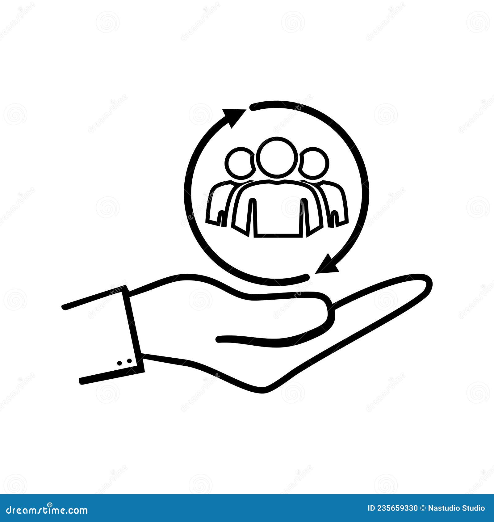 Full Customer Care Service Icon. Vector Illustration Stock Vector ...