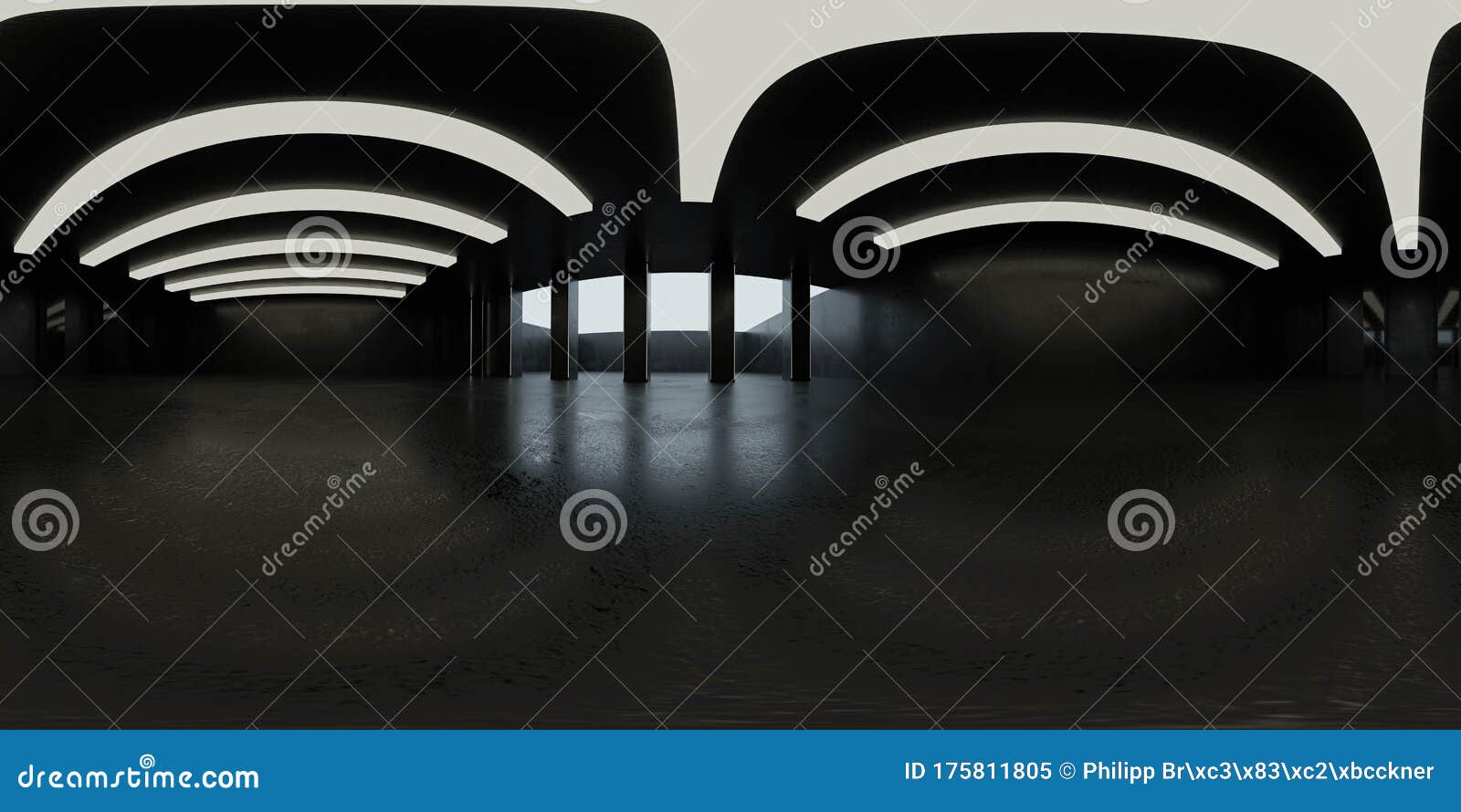 360 Degree Full Sphere Panoramic Space Background With Starfield And ...