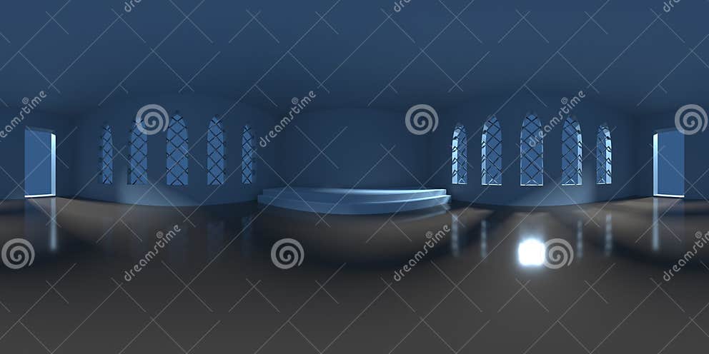 Full 360 Degree Hdri Spherical Panorama. 3D Visualization 10K Stock ...
