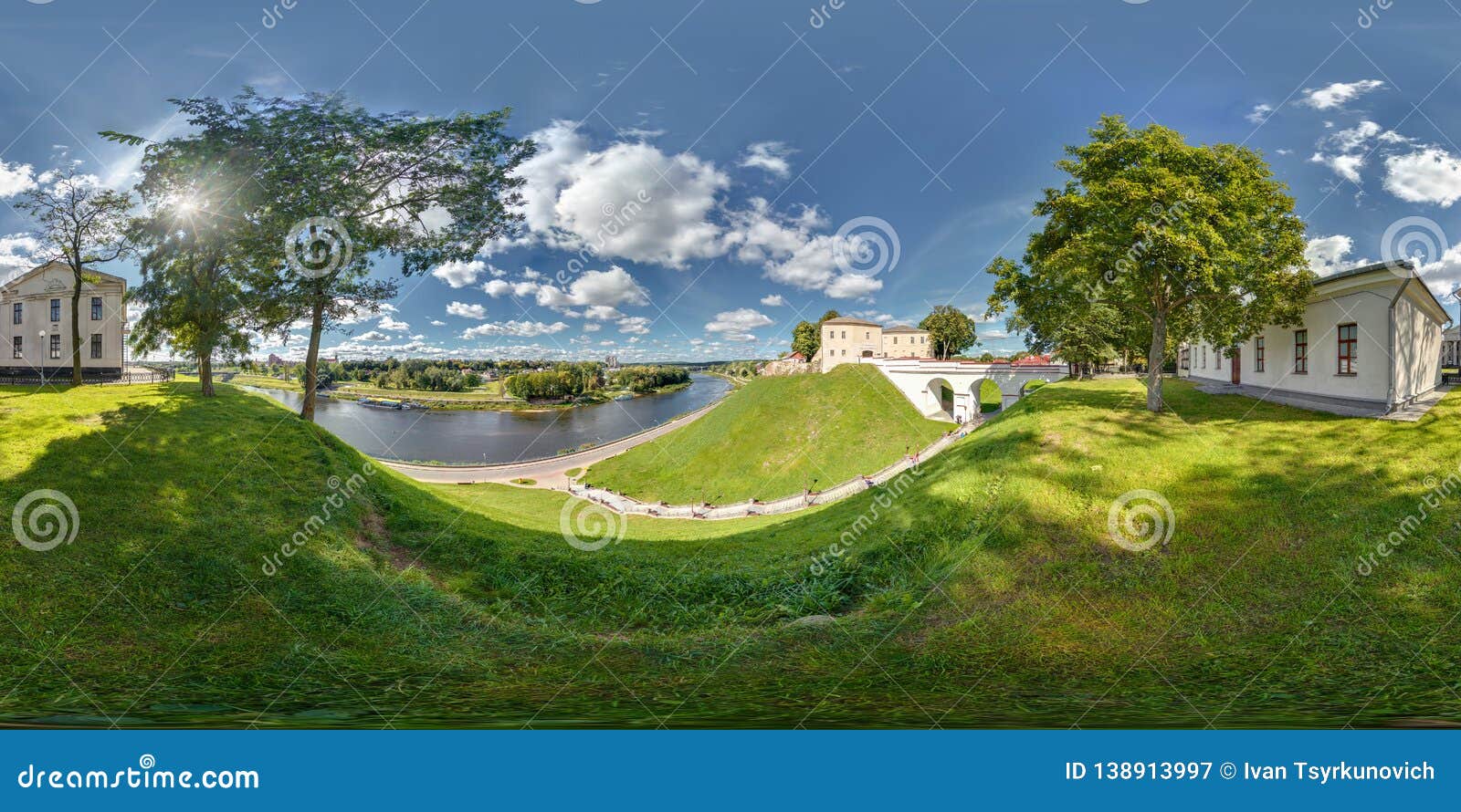 Full 360 Degree Space Background. Equirectangular Projection ...