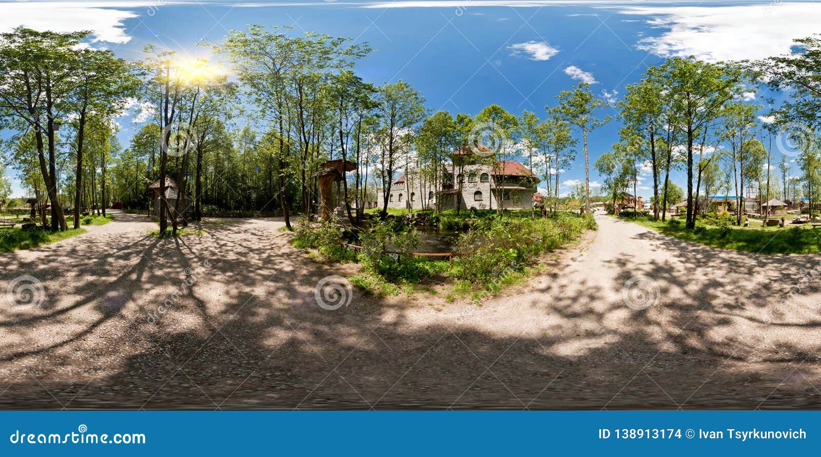 Full 360 Degree Panorama in Equirectangular Spherical Projection Old ...