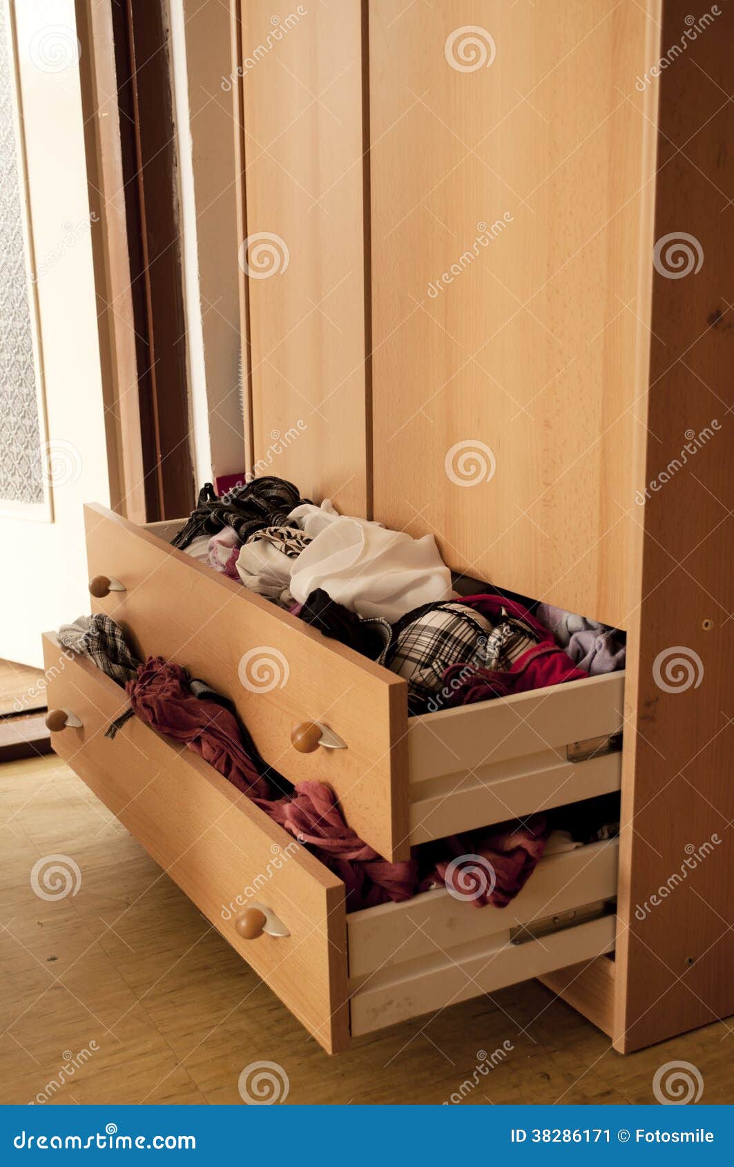 Full drawers stock image. Image of full, small, clutter - 38286171