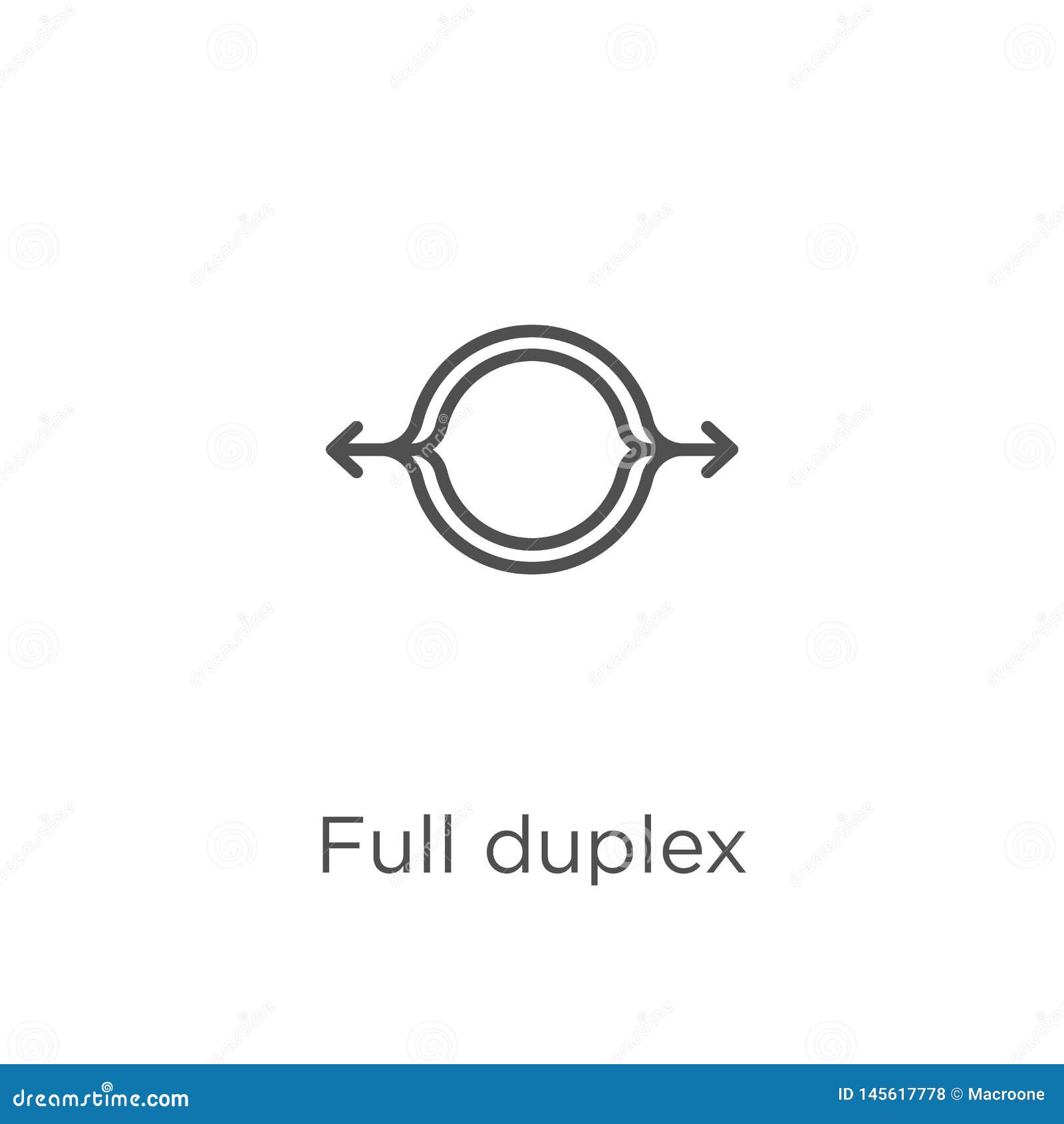 Duplex Icon. Trendy Duplex Logo Concept On White Background From Vector ...