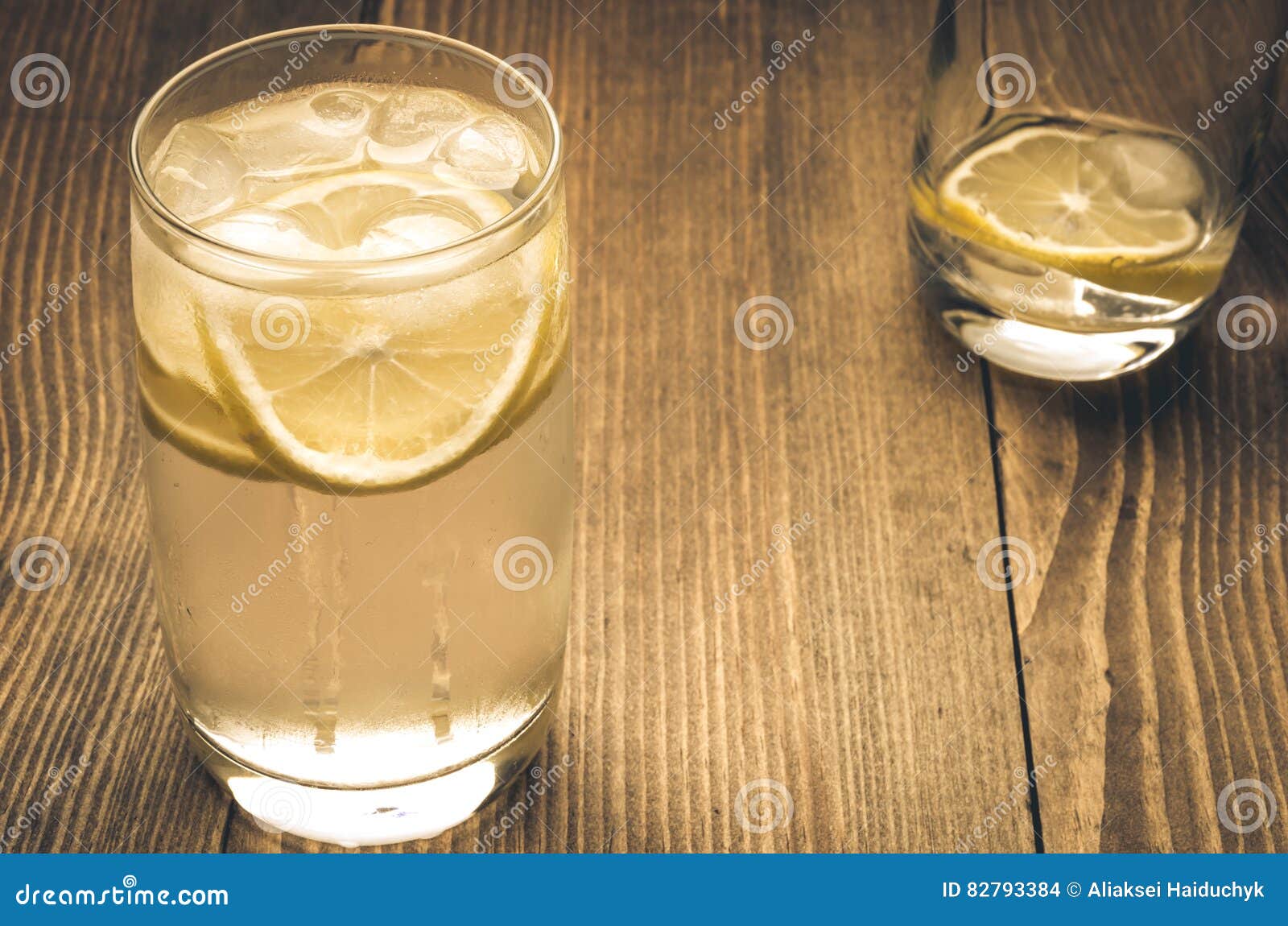Full and empty drink stock photo. Image of glass, temperature - 82793384