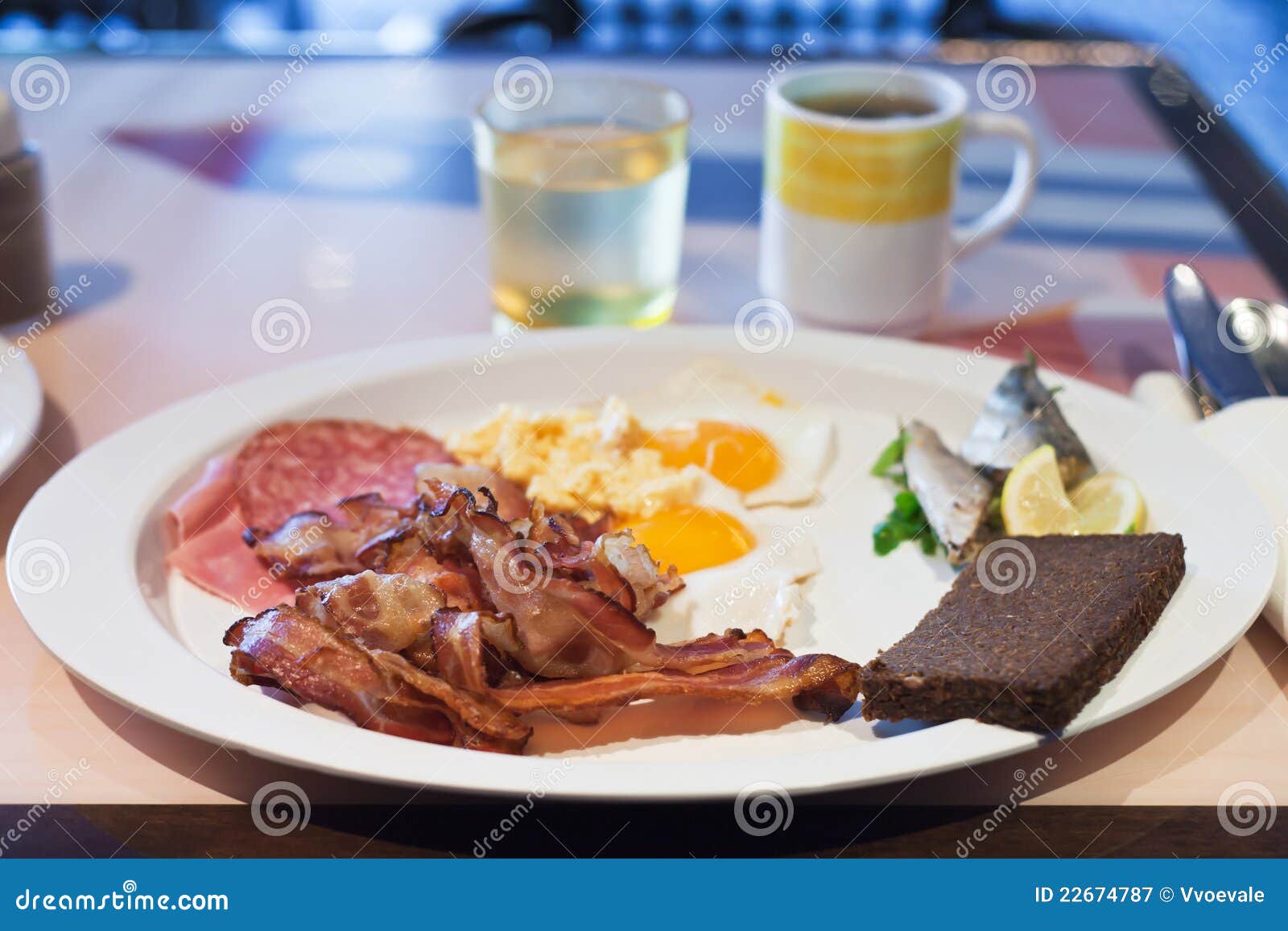 Full English breakfast stock image. Image of breakfast - 22674787