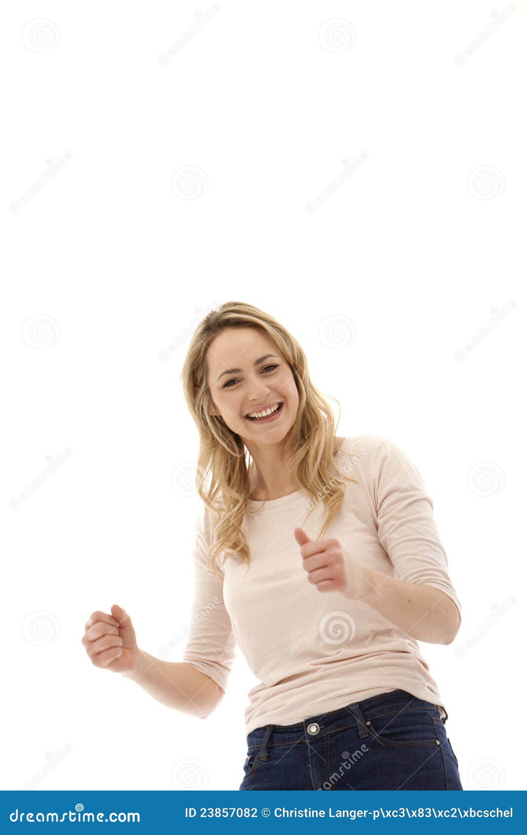 Full of Enthusiasm stock photo. Image of standing, smiling - 23857082