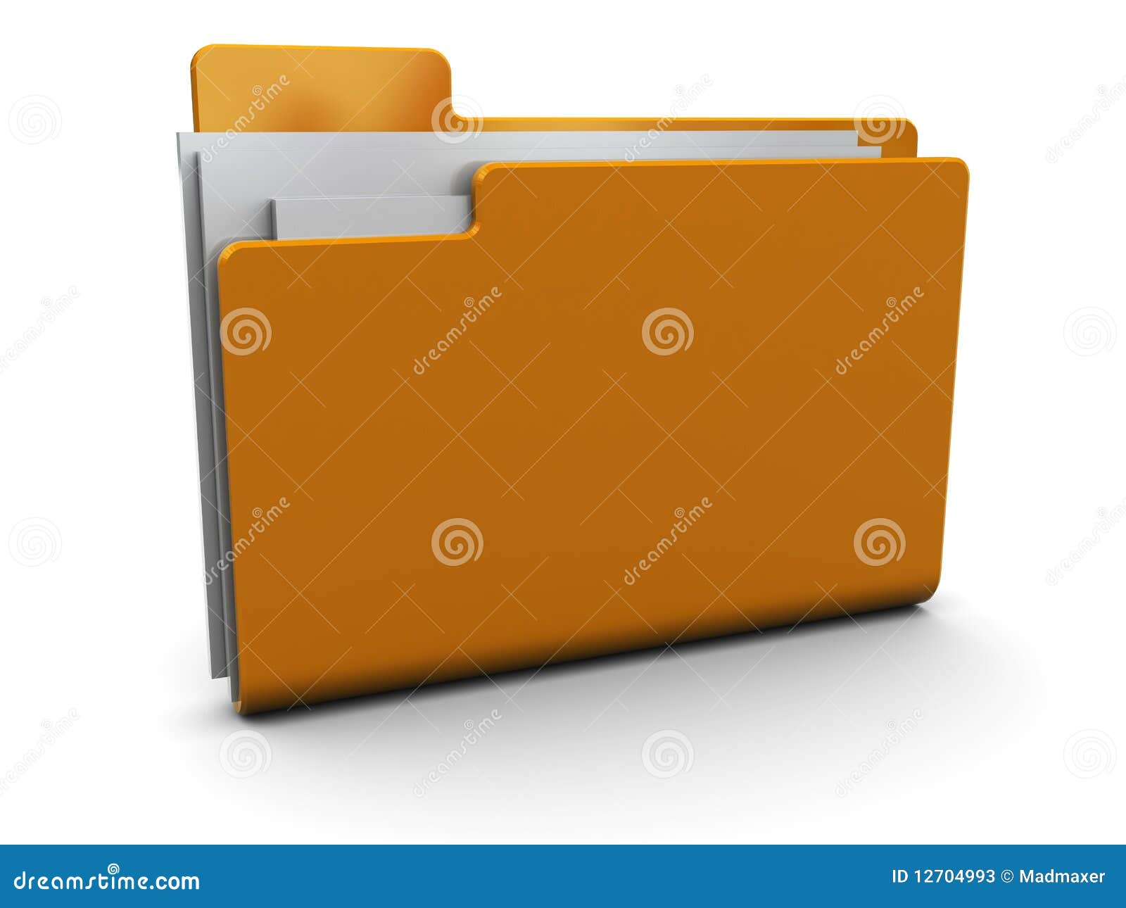 Full folder icon stock illustration. Illustration of arrangement - 12704993