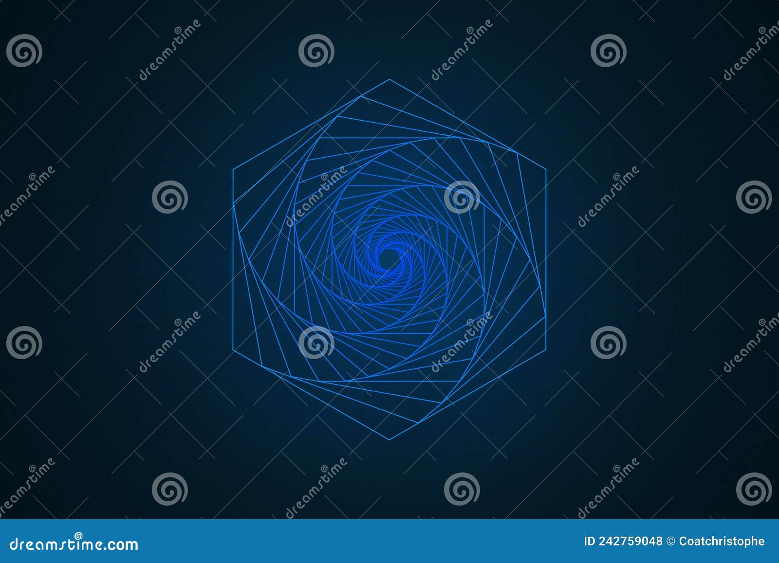 Abstract geometry line art stock illustration. Illustration of internet ...