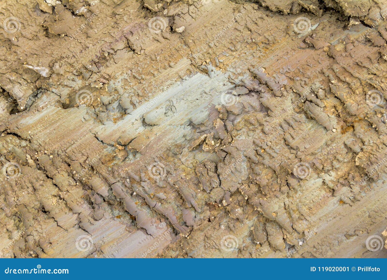 Full Frame Abstract Soil Structure Stock Image - Image of clay ...