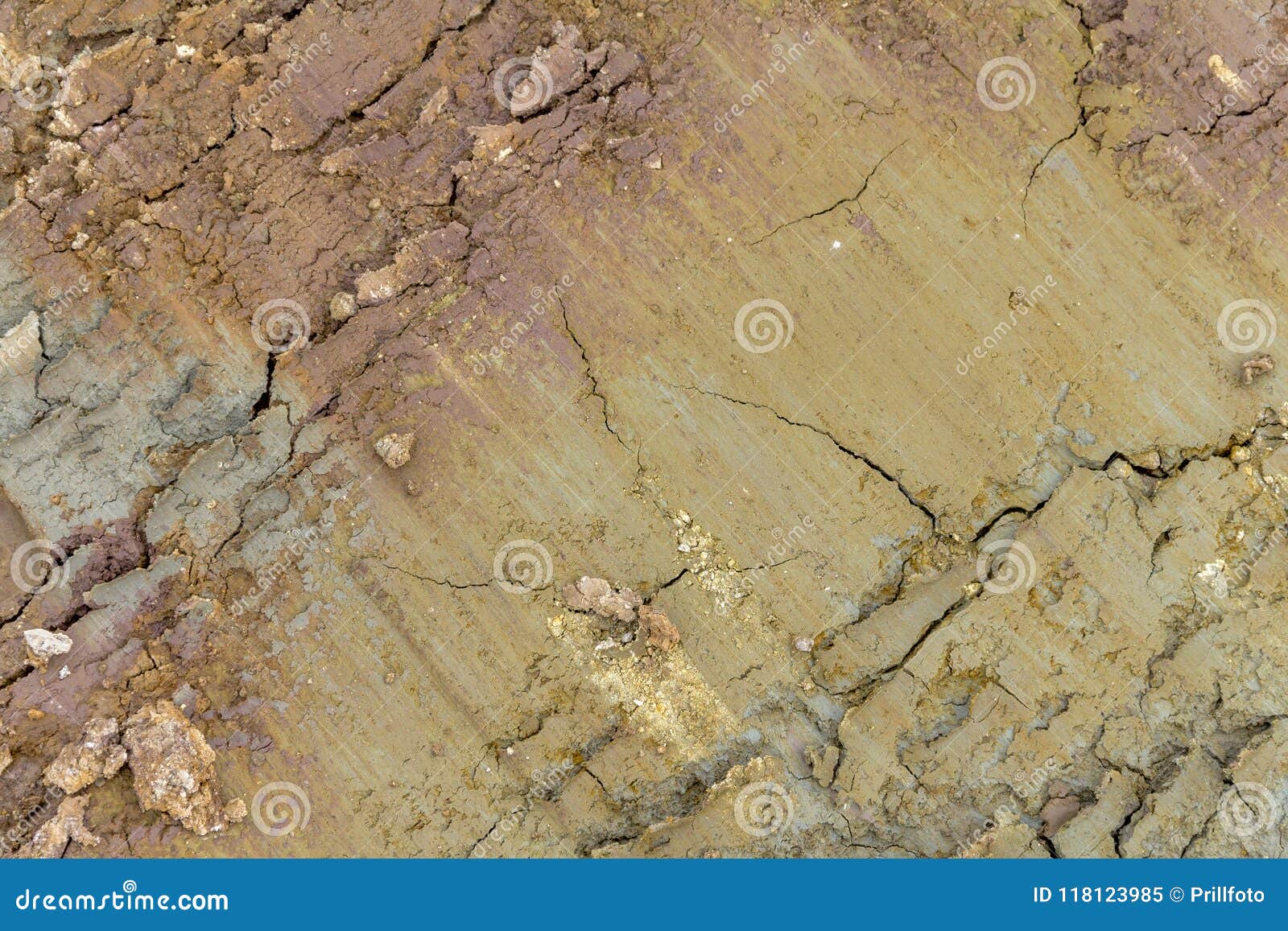 Full Frame Abstract Soil Structure Stock Image - Image of clay, ground ...